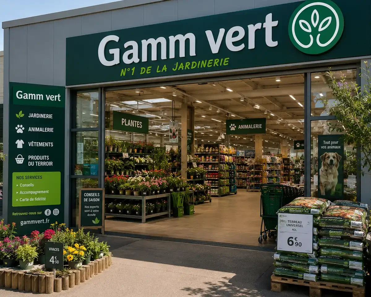 Gamm Vert Saint-Michel-sur-Orge 91240 : jardinerie, plantes et animalerie