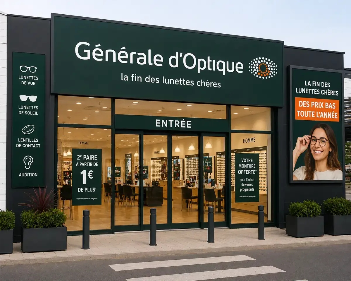 Générale d’Optique Crécy-Couvé 28500 : lunettes et opticien
