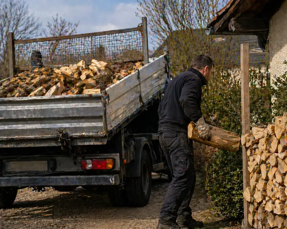 3+ livreurs de bois de chauffage près de Valdalliere (Chênedollé ...