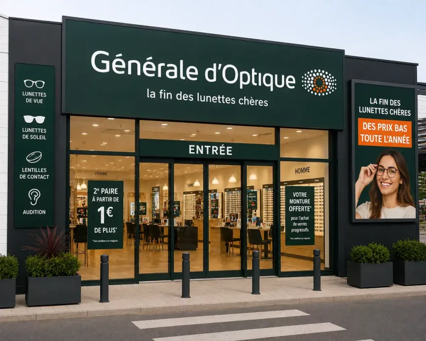 Générale d’Optique Soussey-sur-Brionne 21350 : lunettes et opticien